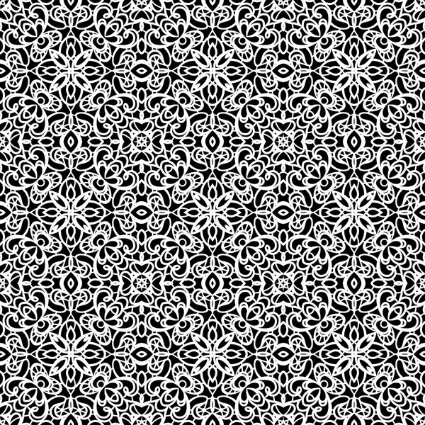 Black and white lace pattern | Black and white lace pattern — Stock ...