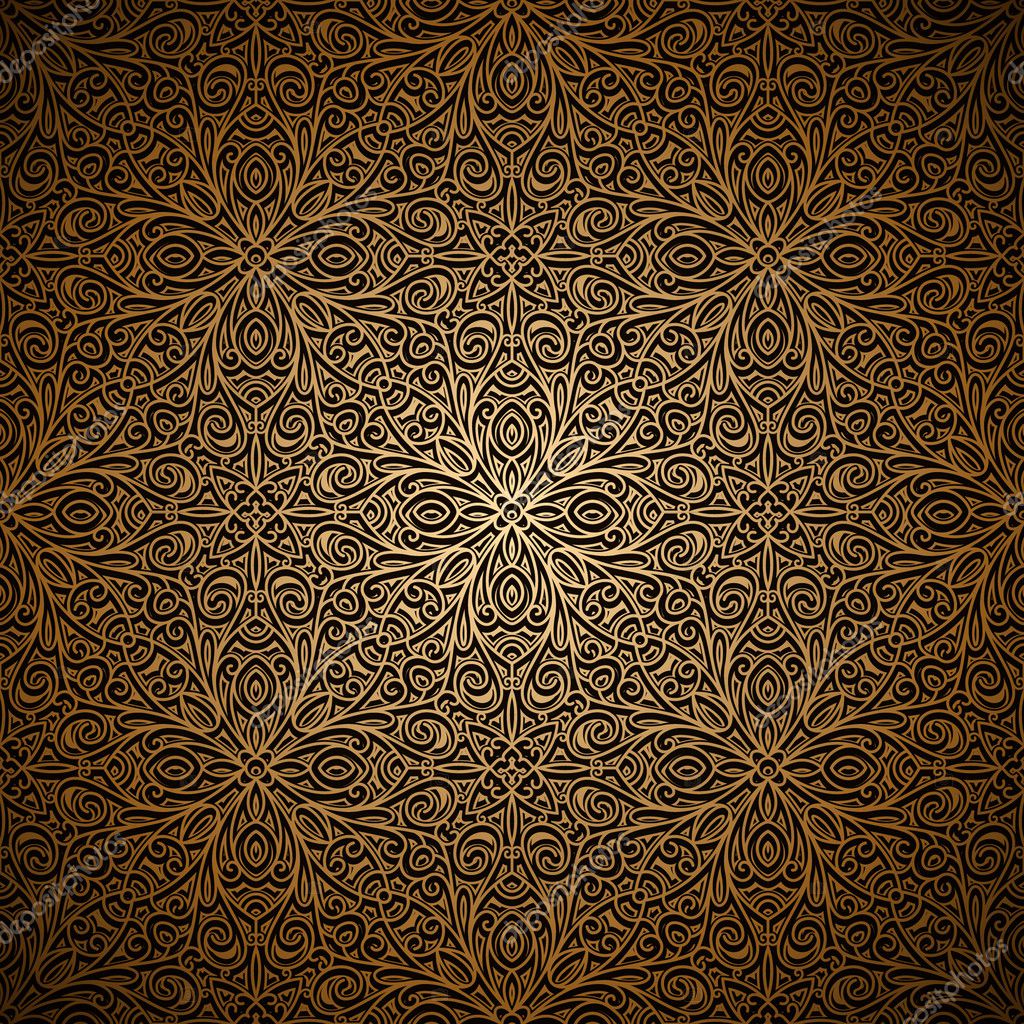 Vintage gold pattern Stock Vector Image by ©magenta10 #37336535