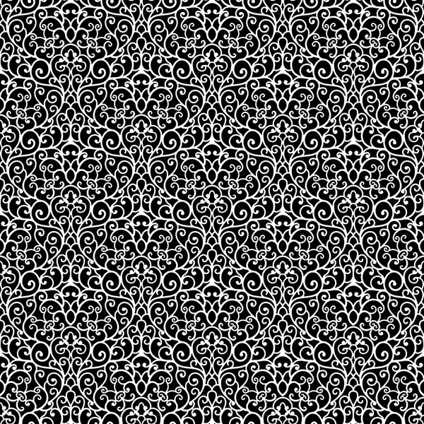 Black and white lace pattern — Stock Vector © magenta10 #121408622