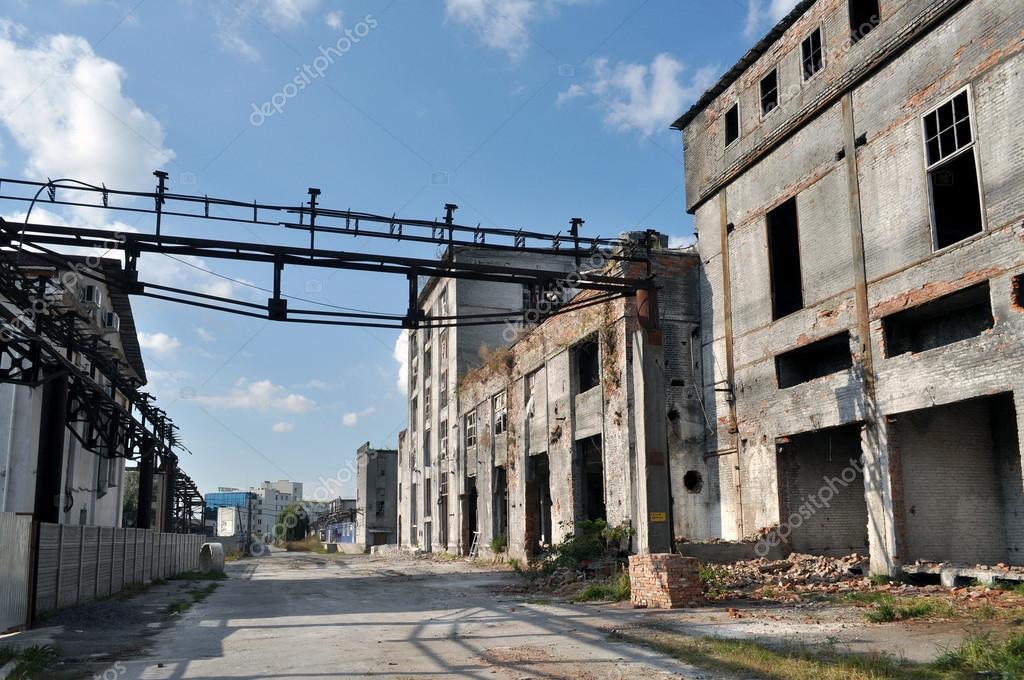 Factory ruins — Stock Photo © tarasylo #14682351