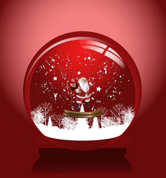 Snow globe Stock Vector Image by ©losw #16178337