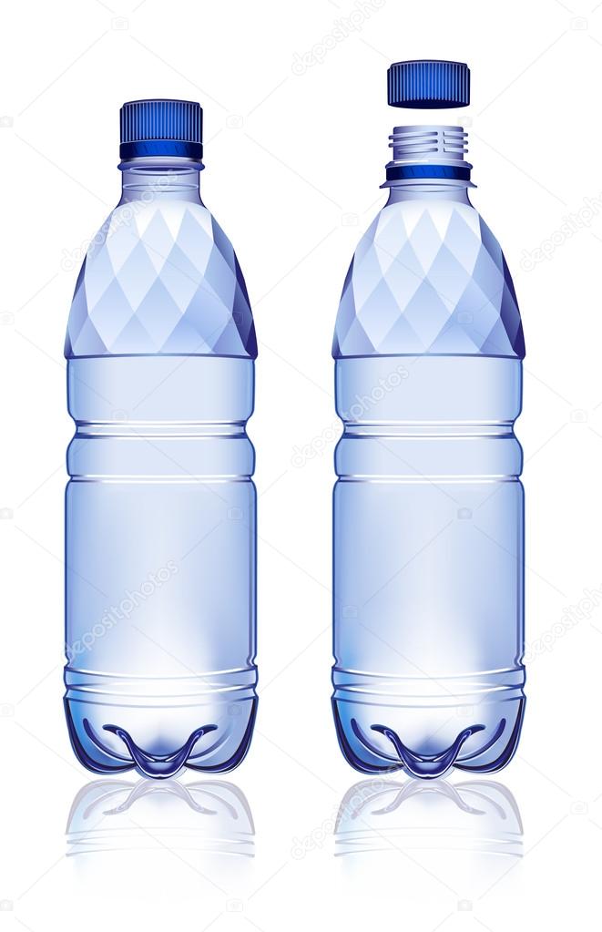 Two Water bottles. Stock Vector Image by ©mikosha #44809309 Two Water bottles. Stock Vector Image by ©mikosha #44809309