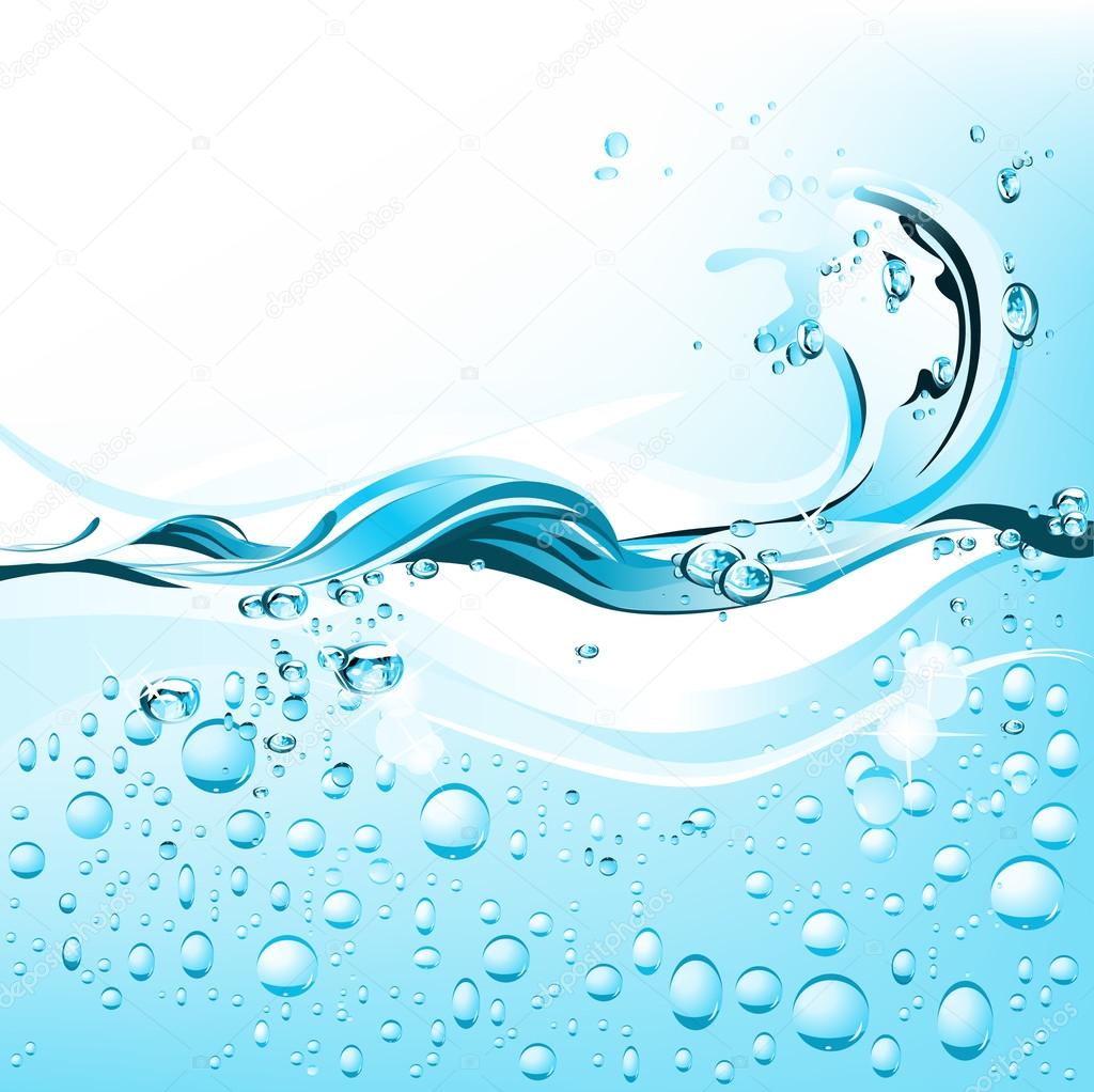 Water Wave. Stock Vector Image by ©mikosha #44813601