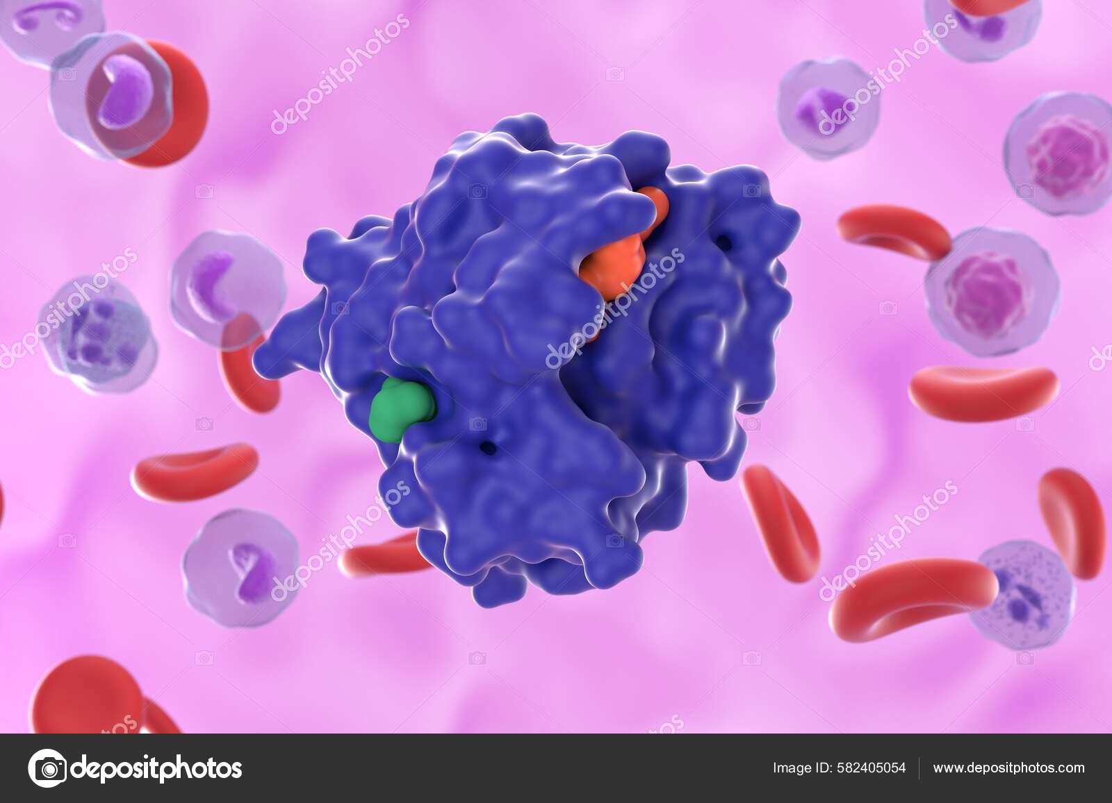 Kras G12C Mutation Non Small Cell Lung Cancer Nsclc Closeup Stock Photo ...