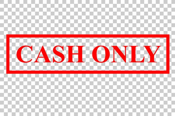 Cash only Vector Images | Depositphotos