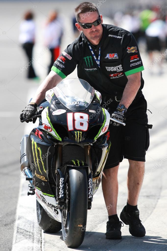 Chris Ulrich's M4 Monster Energy Suzuki GSX-R1000 – Stock Editorial ...