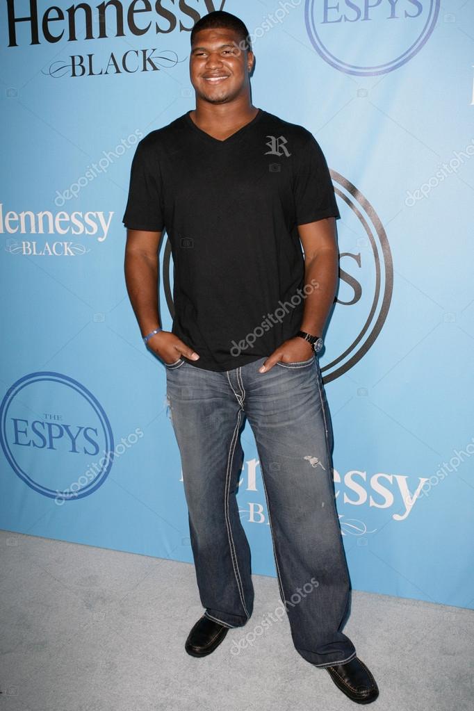 Calias Campbell attends Fat Tuesday — Stock Editorial Photo ...