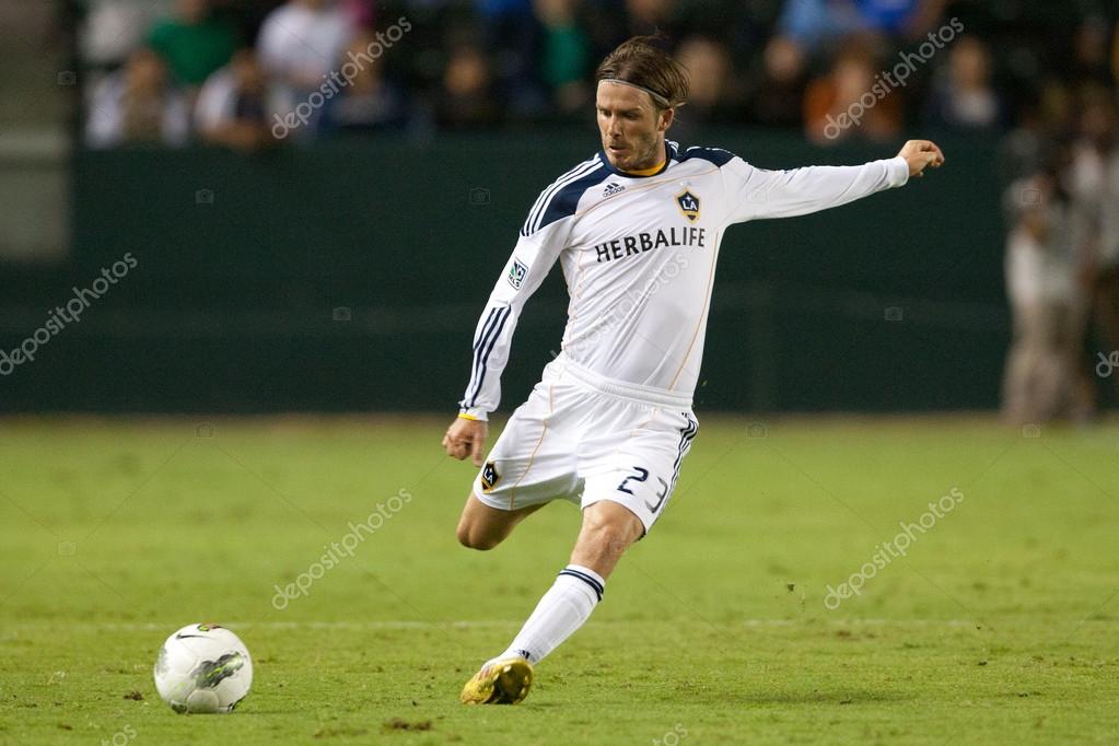 David Beckham during the game – Stock Editorial Photo © photoworksmedia ...