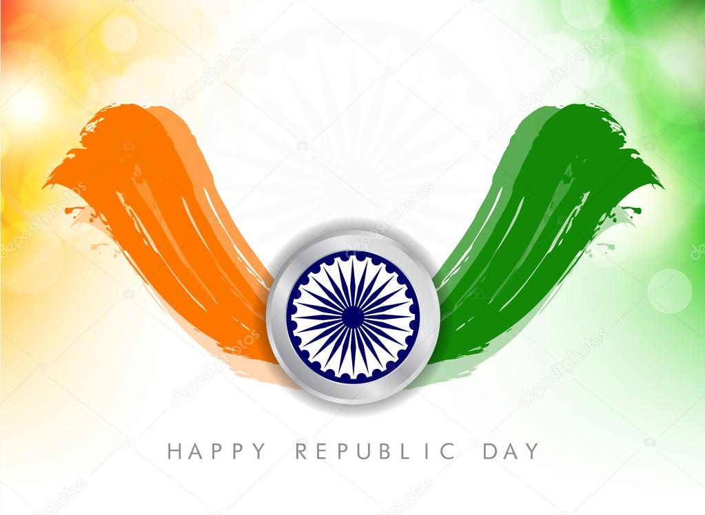 Creative modern Indian flag vector design art. Stock Vector Image by ...