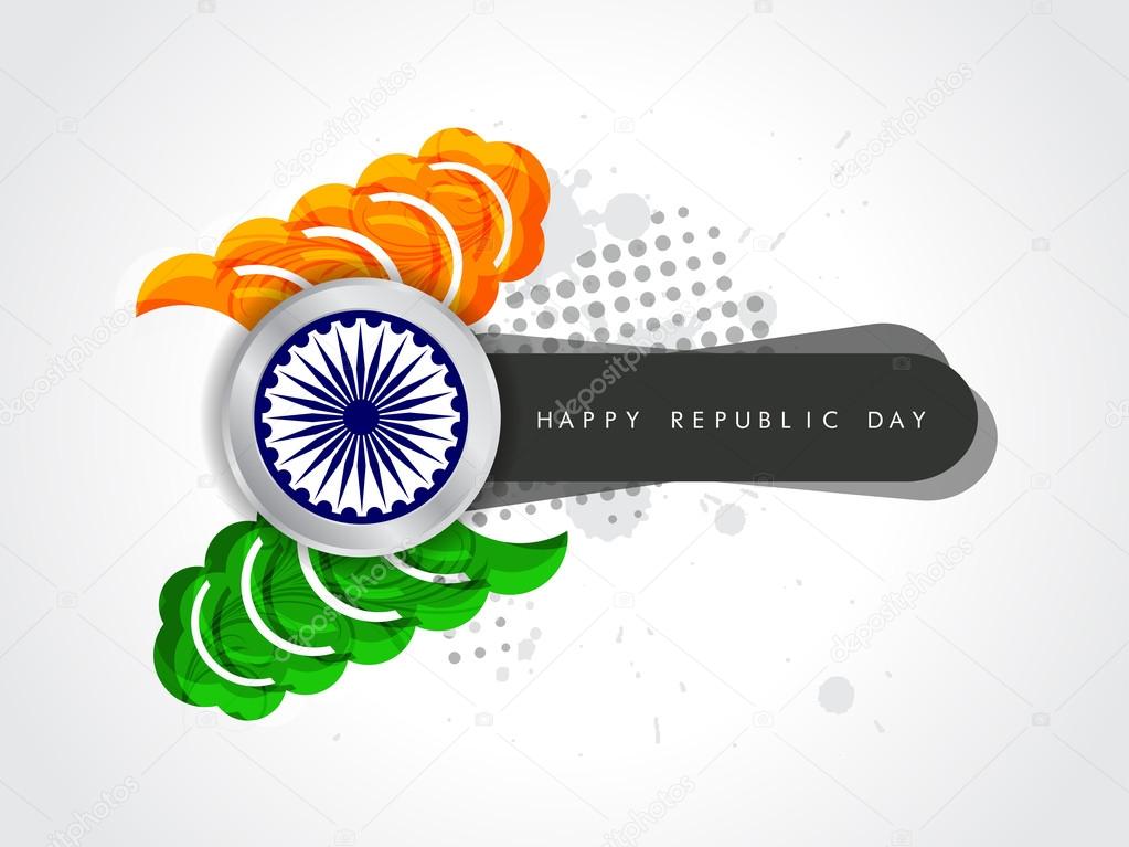 Creative modern Indian flag vector design art. Stock Vector Image by ...