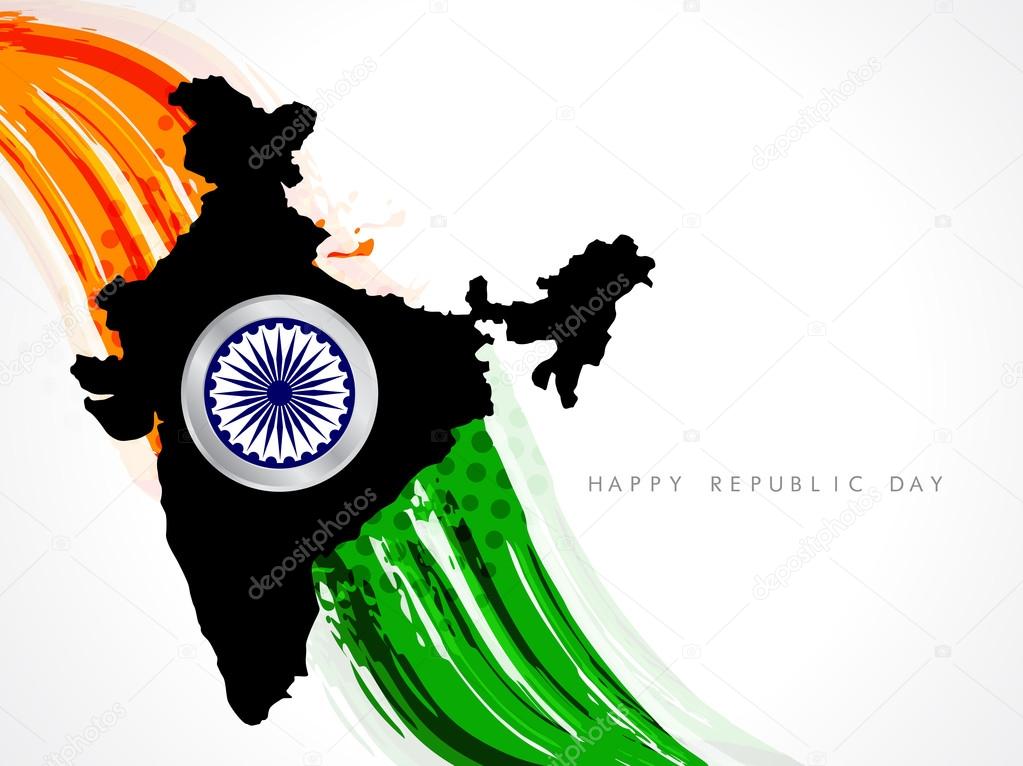 Creative modern Indian flag vector design art. Stock Vector Image by ...