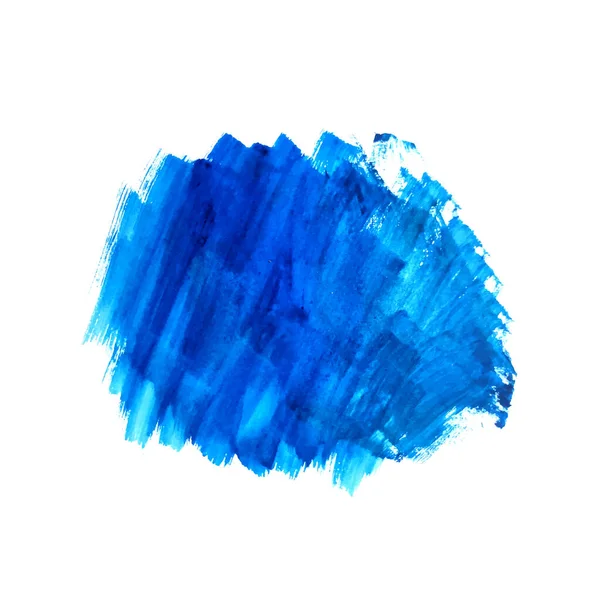 Modern Blue Watercolor Splash Brush Stroke Design Vector Stock Vector ...