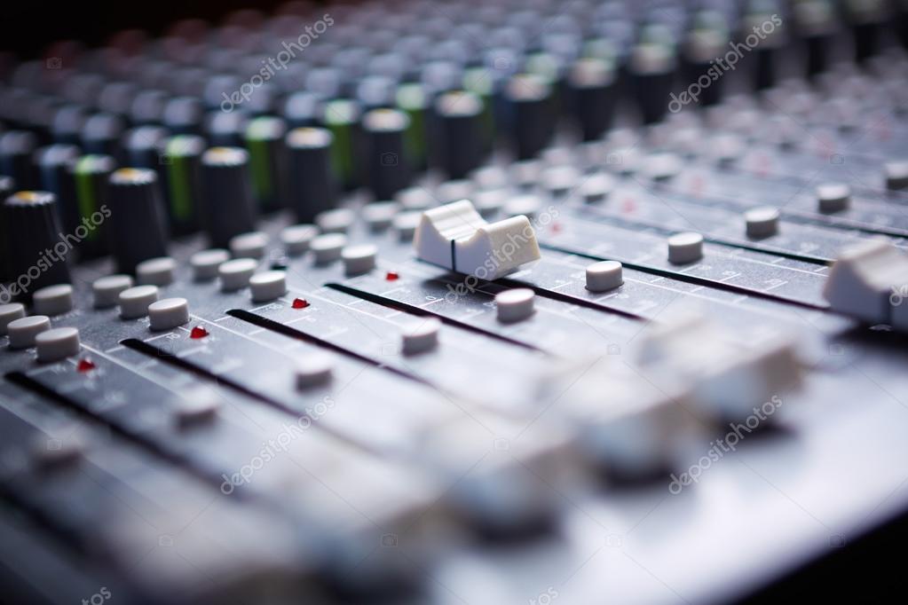 Sound mixer — Stock Photo © Laputin #14251407