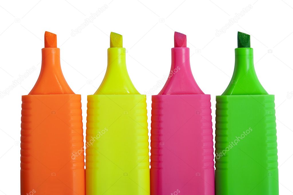 Colorful markers. Stock Photo by ©fotoplanner 15517933