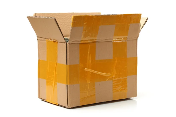 Old carton box Stock Photo by ©jianghongyan 42641265