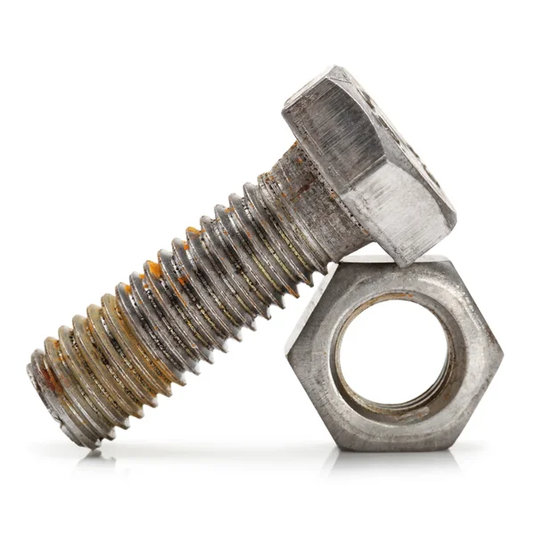 Bolt and nut — Stock Photo © jianghongyan #16241735
