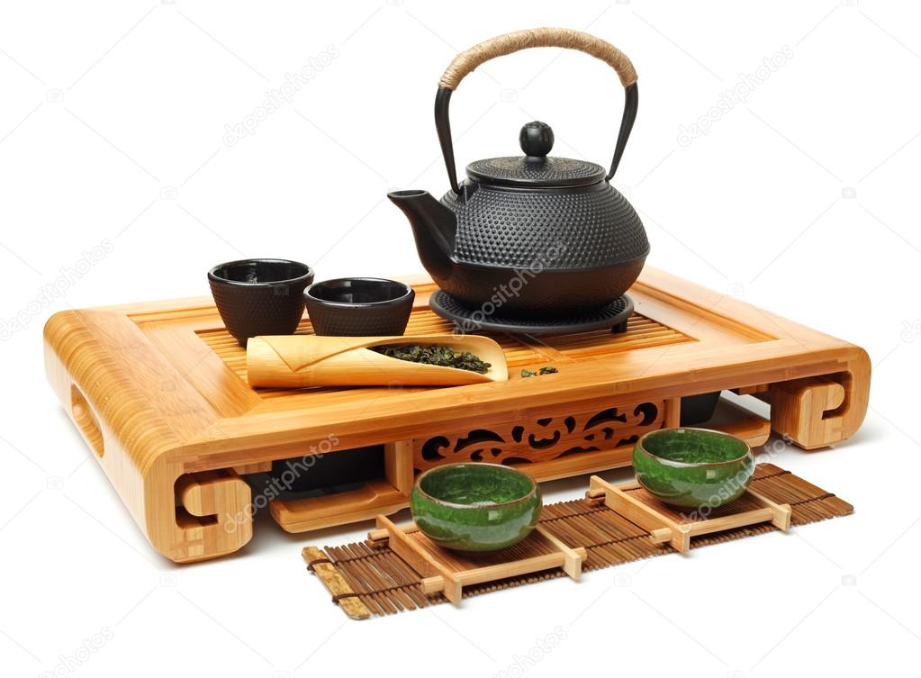 Tea set — Stock Photo © jianghongyan #44046251