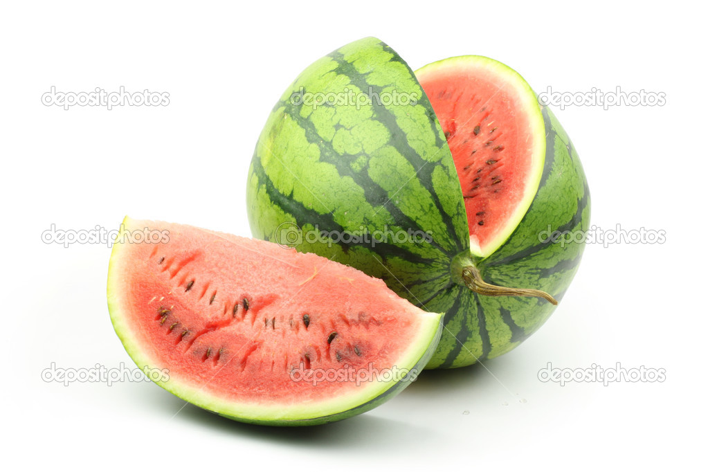 Sliced watermelon ⬇ Stock Photo, Image by © jianghongyan #44960131