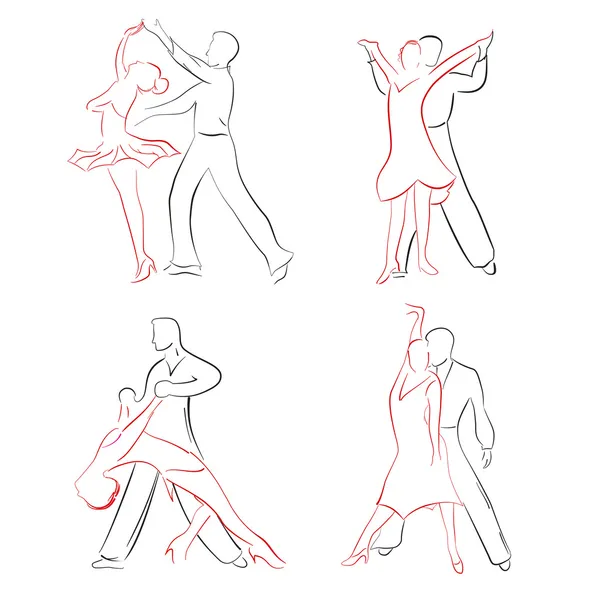 Drawing Of Couple Slow Dancing