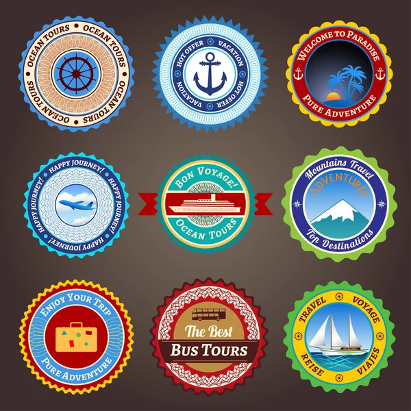 20,025,992 Travel stickers Vector Images | Depositphotos