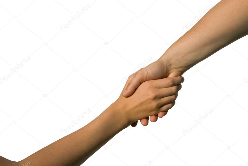 2 Manos Abrazándose Una A Otra