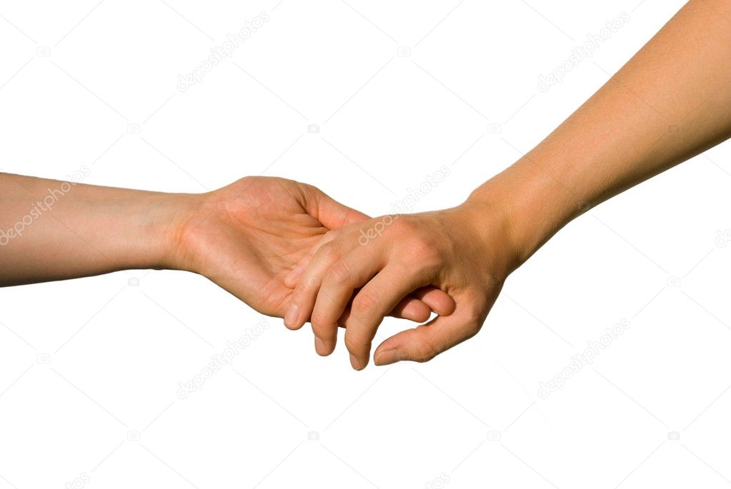 One hand helping — Stock Photo © Nelosa #19208025