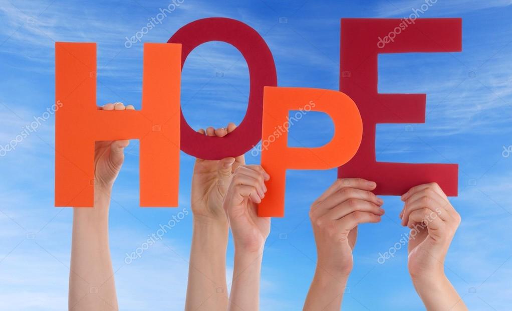 Hands Holding Hope in Front of the Sky Stock Photo by ©Nelosa 30721373