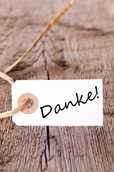 Hands Holding Danke in German Colors — Stock Photo © Nelosa #30375903