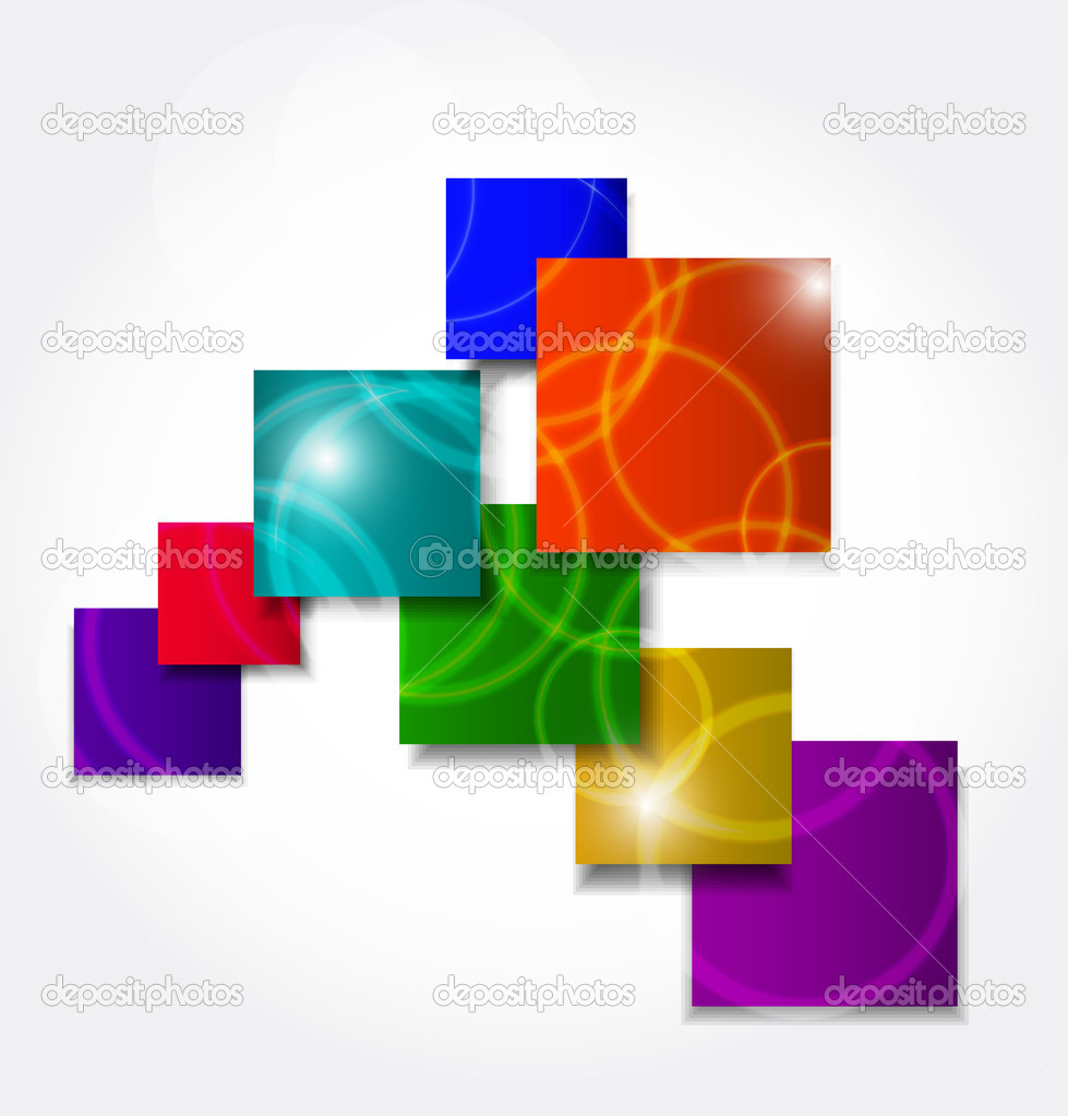 Shiny squares background Stock Vector Image by ©YasnaTenDP #15753629