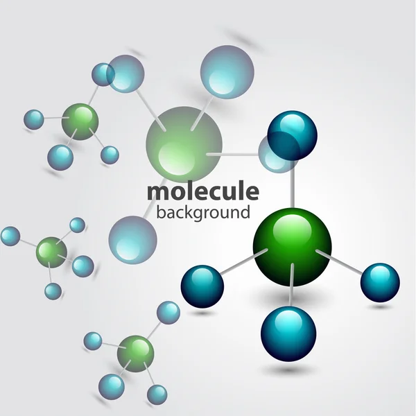 Molecule background Stock Vector Image by ©Djemphoto #11329816
