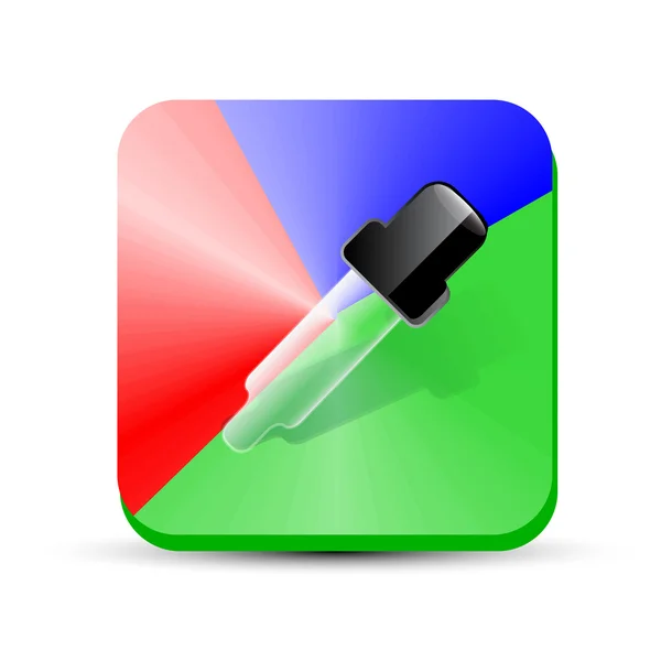 Vector color picker icon — Stock Vector © YasnaTenDP #17604667