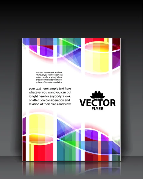 Creative colorful brochure Vector Art Stock Images | Depositphotos