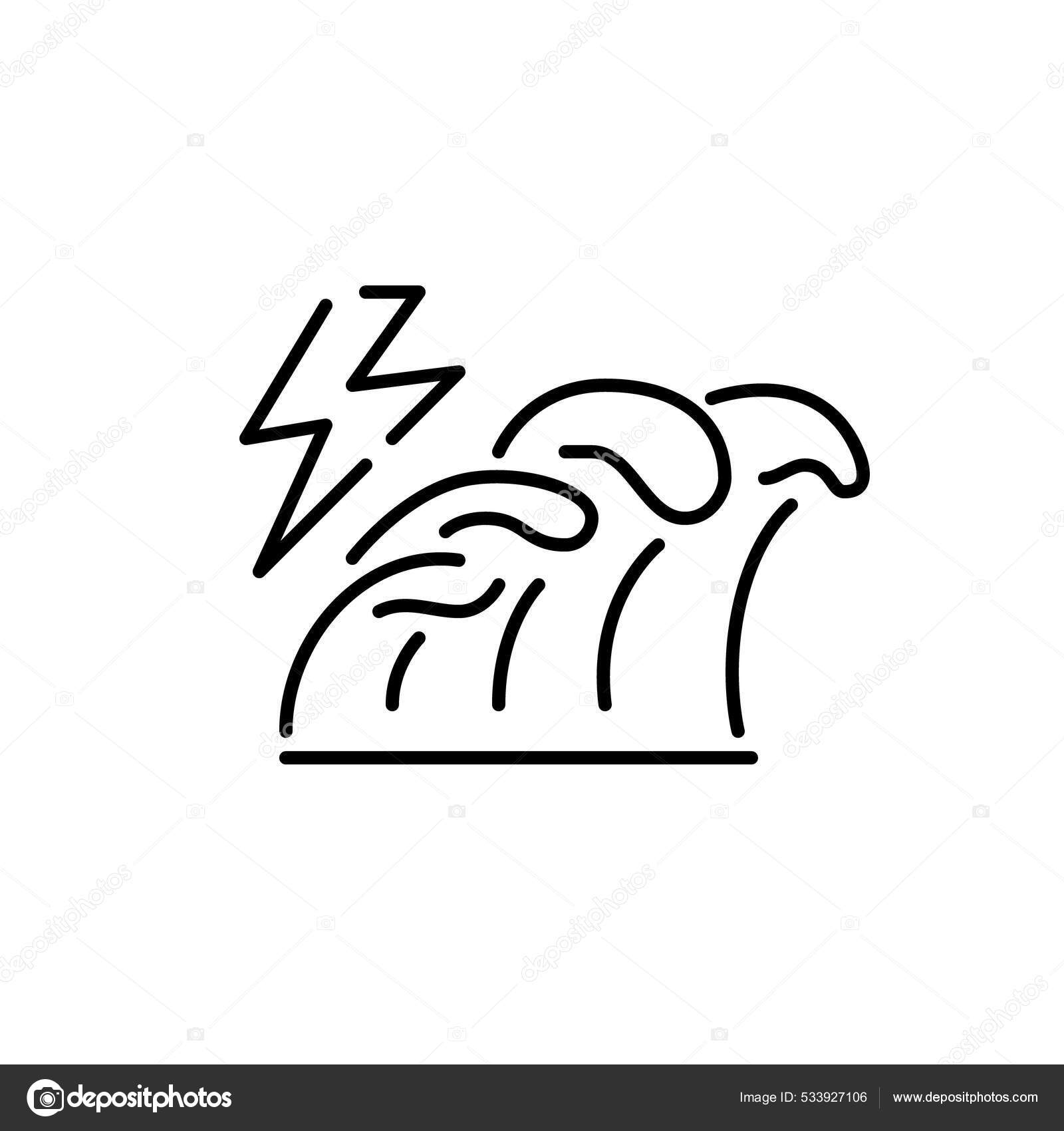 Tidal wave power generation. Sustainable renewable energy sources ...