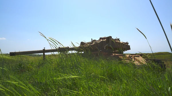 Old Israeli tank Centurion Shot Kal on Golan Heights Stock Photo by ...