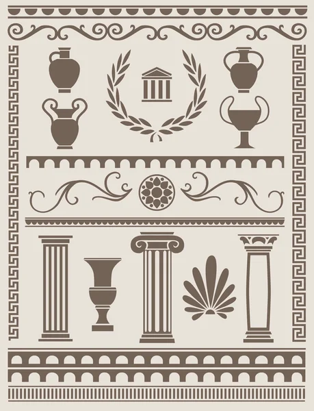 Roman dividers Vector Art Stock Images | Depositphotos