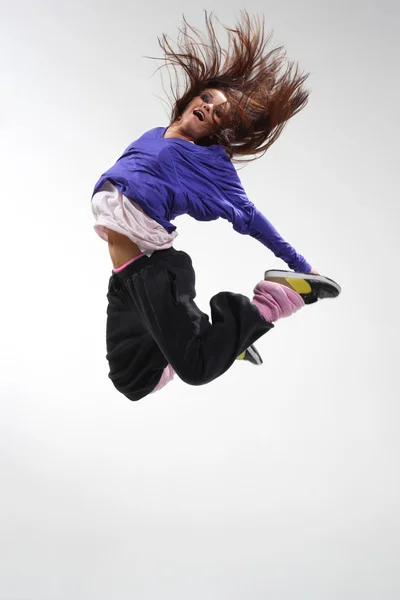 Headbanging woman dancer screaming — Stock Photo © feedough #10576693