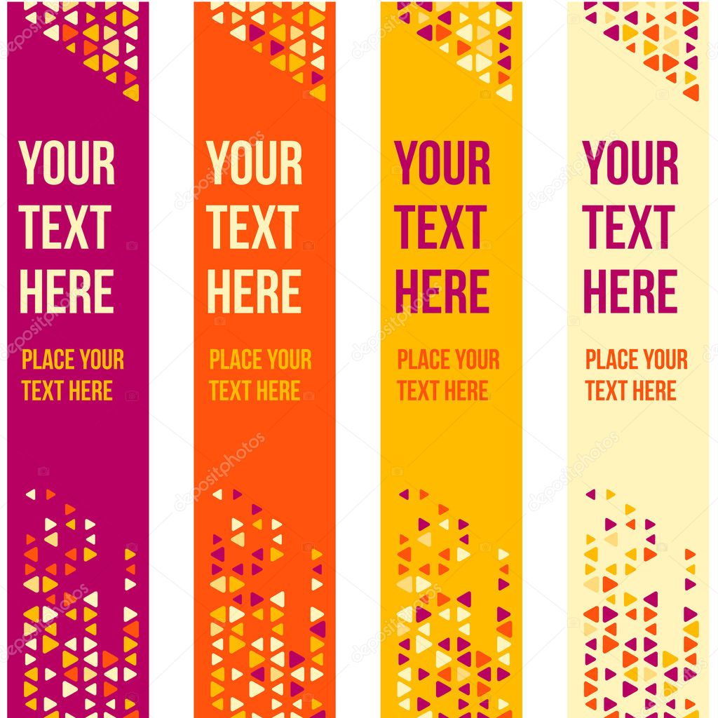 Patterned banner background with small spots Stock Vector Image by ...