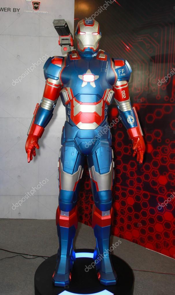 A model of the character Iron Man from the movies and comics 11 — Stock ...
