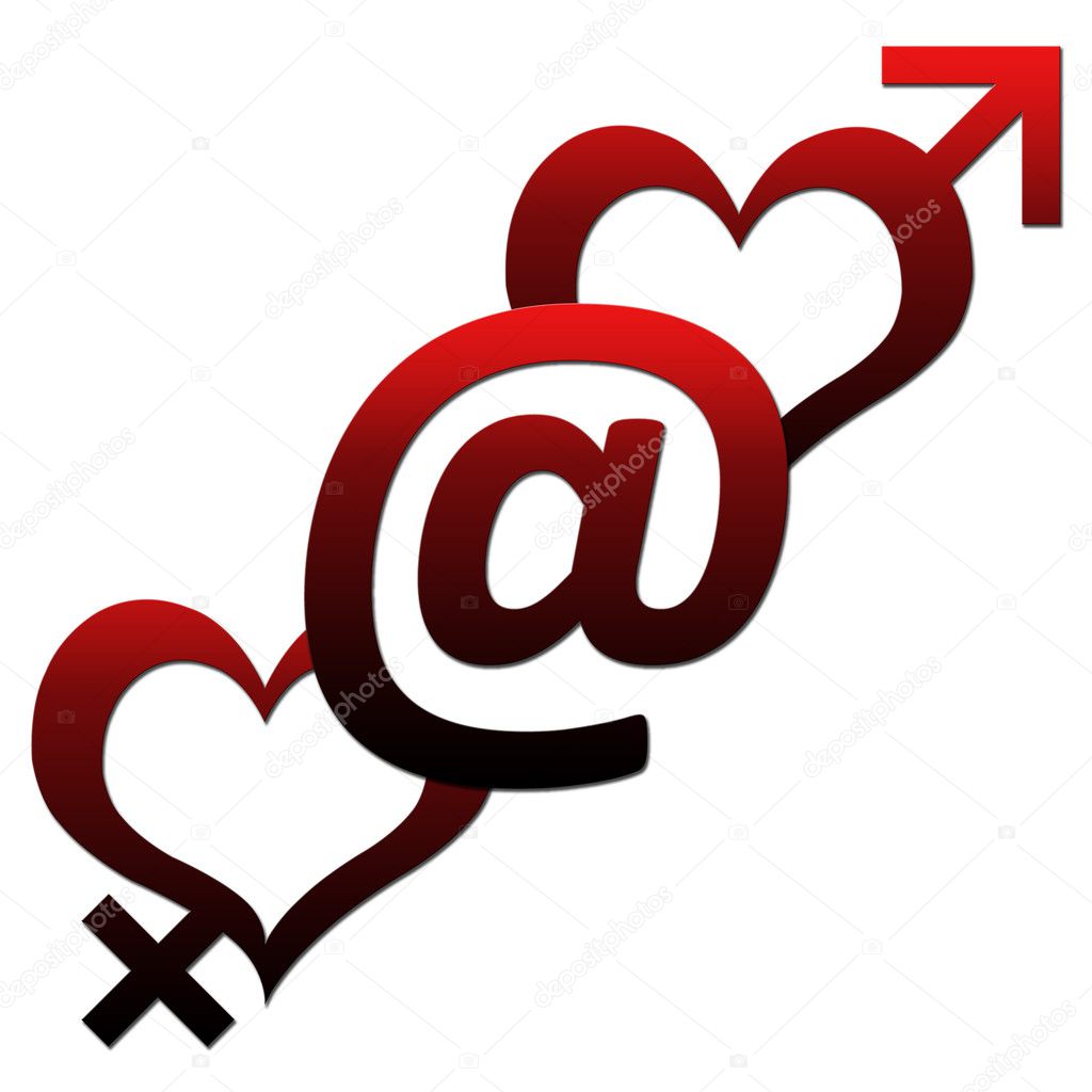 Dos Corazones con Al signo — Foto de stock #29413449 © ileezhun