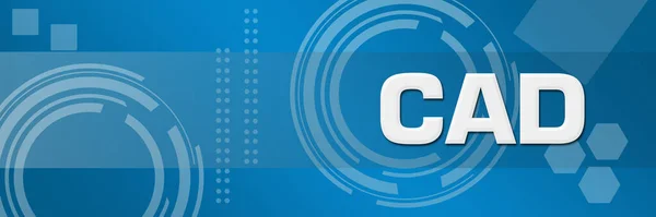 CAD - Computer Aided Design text written over blue background. - Stock ...