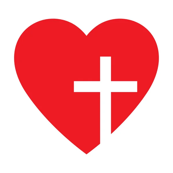 심 혼 및 크로스 imágenes de stock de arte vectorial | Depositphotos