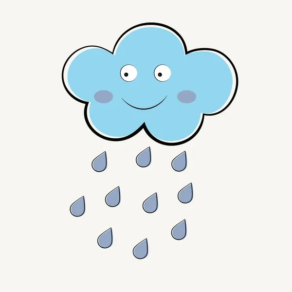 Animated Clouds With Rain