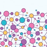 Molecular Structure Seamless Pattern background — Stock Vector ...