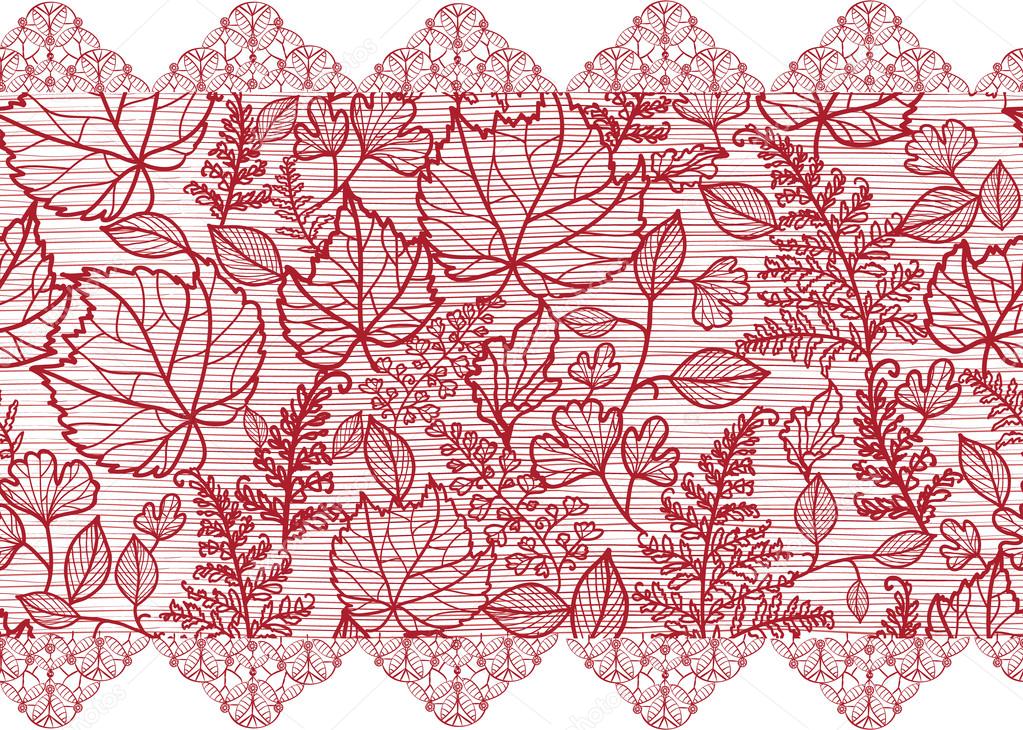 Pin by Canna on Red | Lace drawing, Seamless patterns, Seamless pattern ...