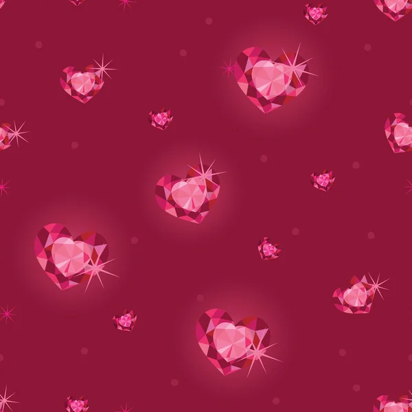 Beautiful diamonds seamless pattern background Stock Vector Image by ...