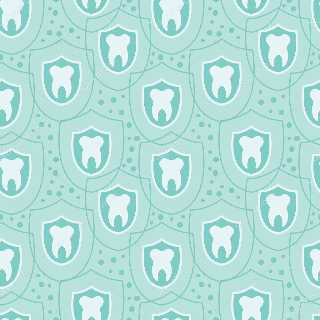 Healthy teeth seamless pattern background — Stock Vector © OksanciaArt ...
