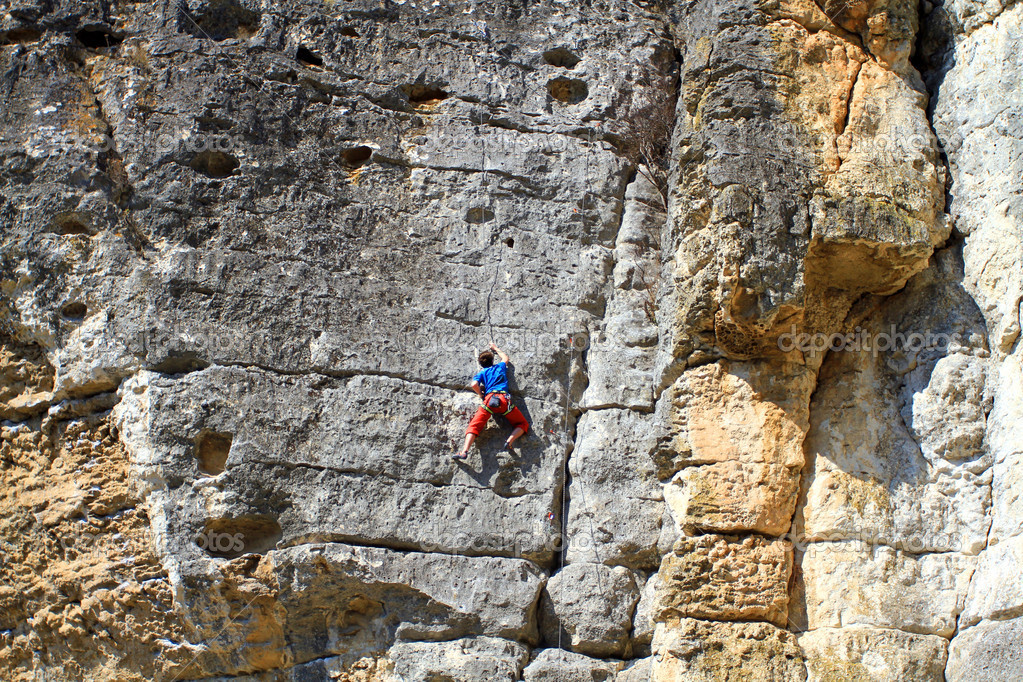 Rock climber. Stock Photo by ©vetal1983 22235723