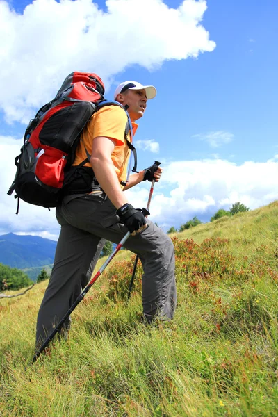 Summer hiking in the mountains. - Stock Image - Everypixel