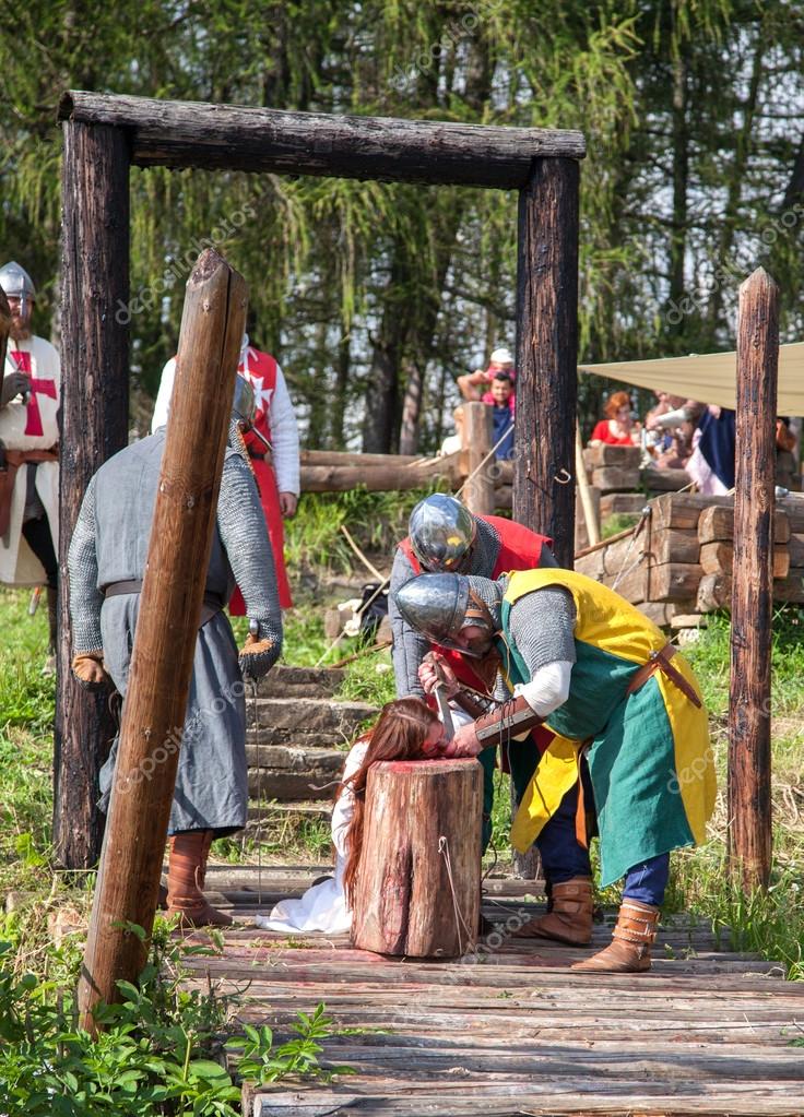 Medieval execution – Stock Editorial Photo © jarino #50039231