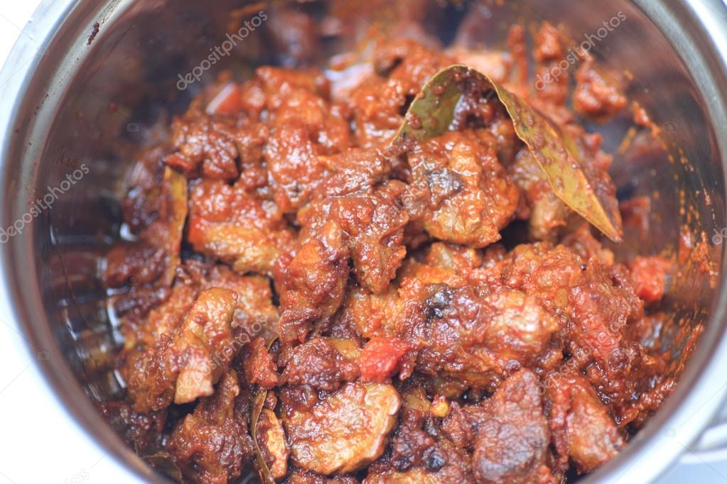 Indian spicy mutton curry Stock Photo by ©feather0510 37694605